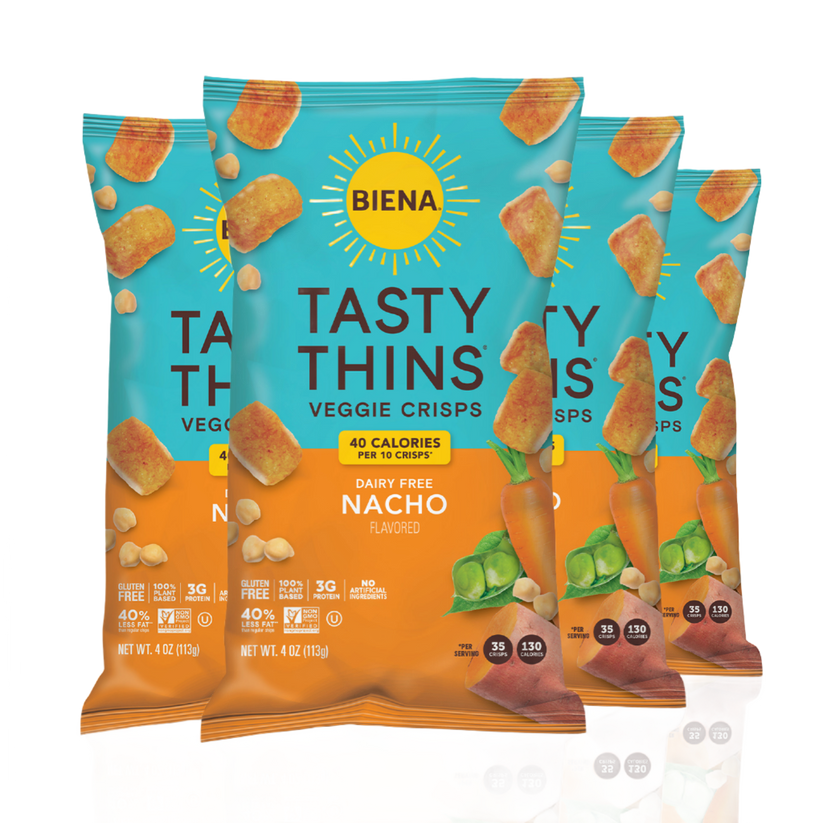 Nacho Tasty Thins – Biena Snacks